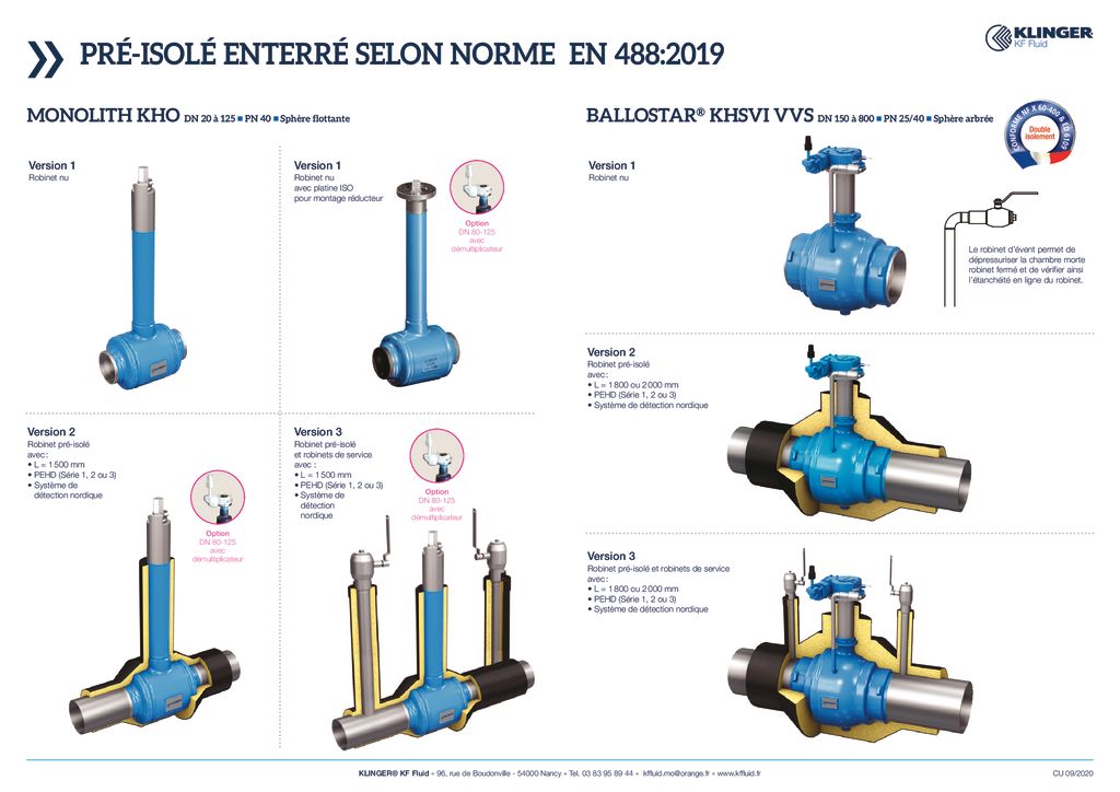 Notre gamme KLINGER KF Fluid | KF Fluid – Partenaire exclusif ...